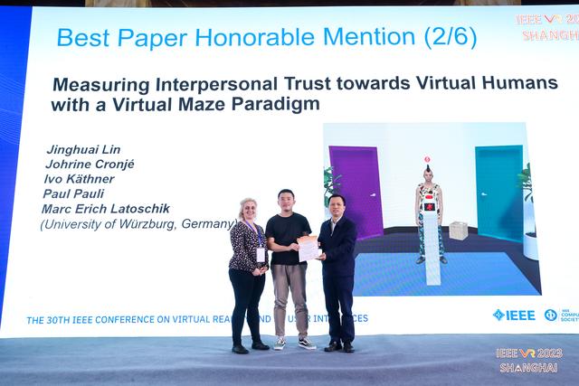 XR Hub at the IEEE VR 23 Conference in Shanghai | XR-Hub WÜRZBURG